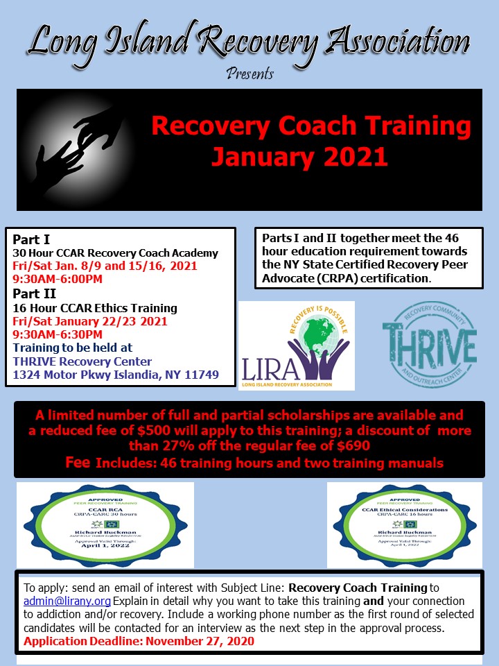 Recovery Coaching - Lirany.org